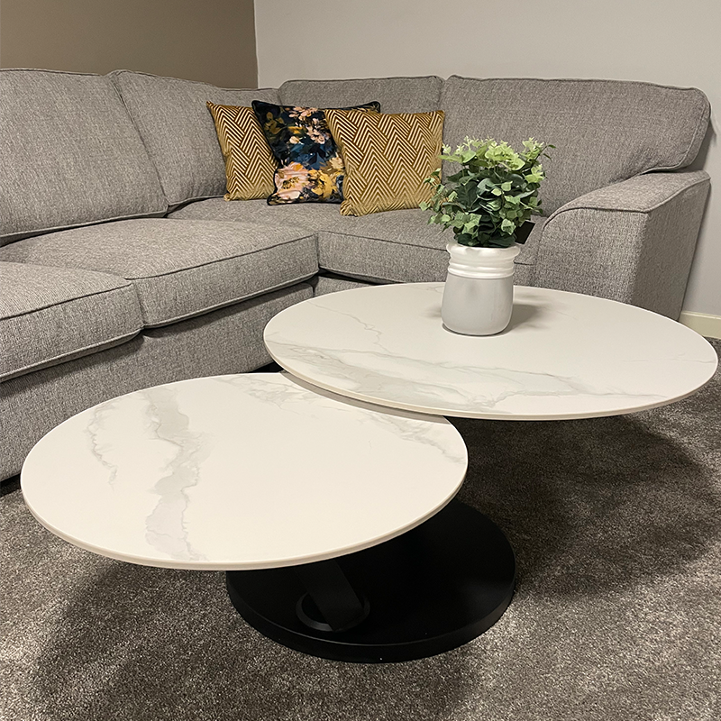 Adelaide Coffee Table White by Ger Gavin Interiors