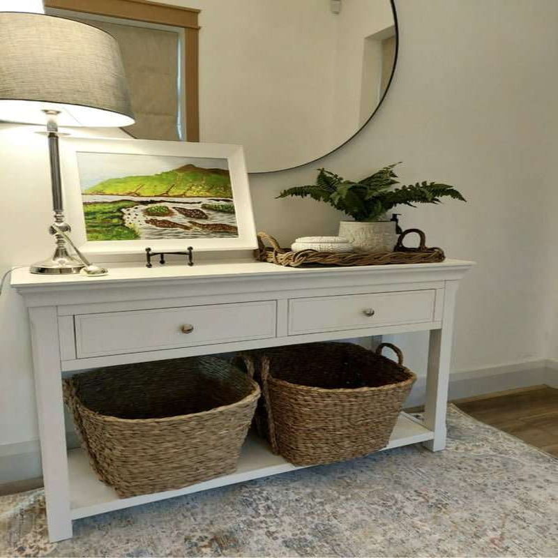 Harrow 2 Drawer Console Table by Ger Gavin Interiors