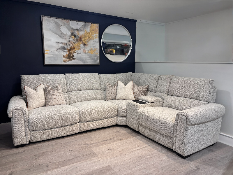 Rengo Electric Recliner Corner Sofa by Ger Gavin Interiors