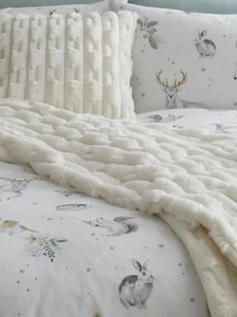 Scatter Box Ziggy Throw 127x178cm, Natural by Ger Gavin Interiors