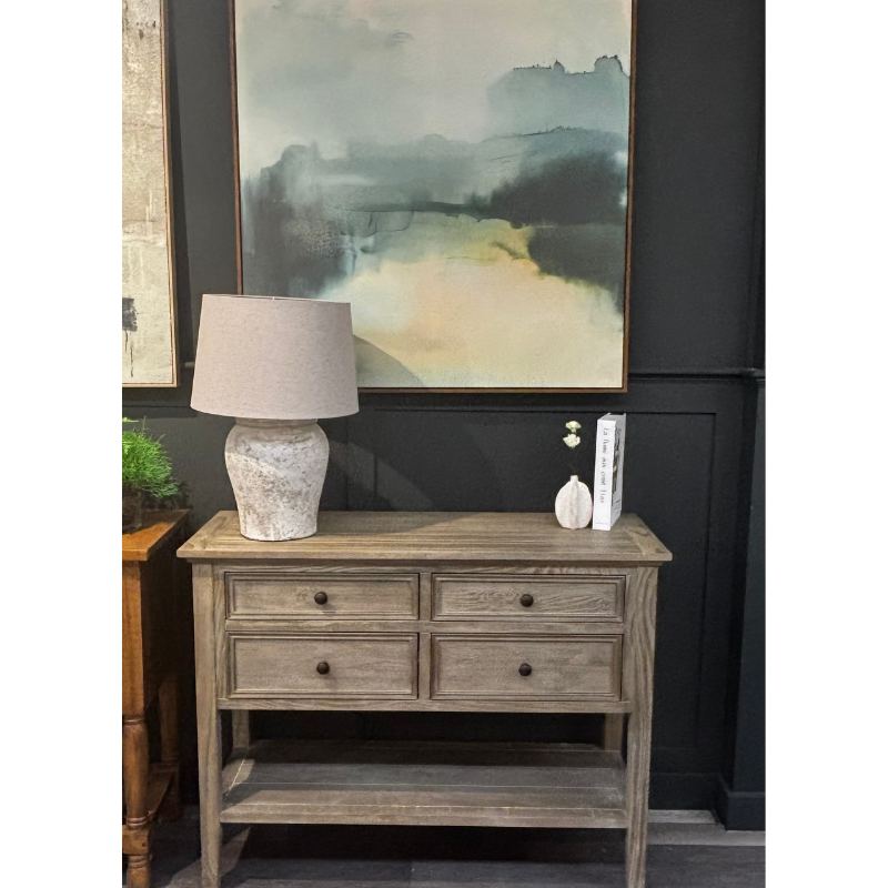 Turin Console Table Washed by Ger Gavin Interiors